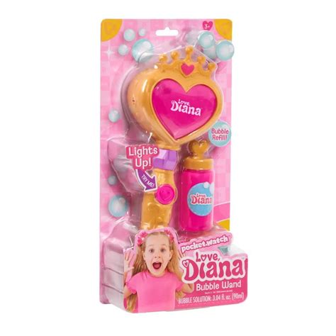 Love Diana Light Up Bubble Wand Samaco
