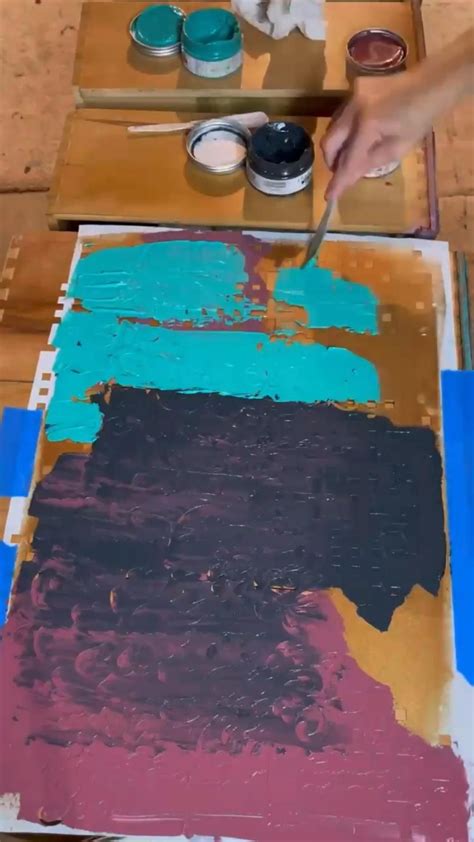 how to stencil with the floral matrix stencil and chalk paste artofit