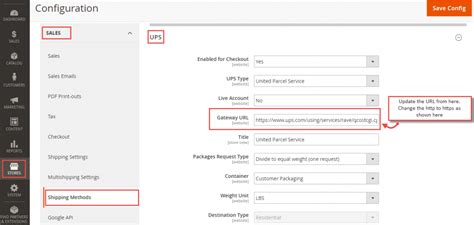 ups shipping method unavailable in magento 1 or magento 2