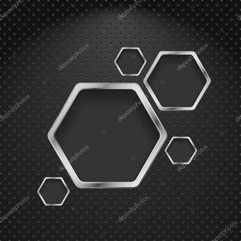 Fondo metálico abstracto Vector de stock por okumer 14437715