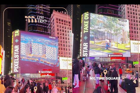 Times Square ის ბილბორდზე ქართული სამშენებლო კომპანია გამოჩნდა ლისი ტრიო გლობალურ ბაზარზე