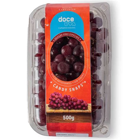 Uva Candy Snaps Doce Uva Bandeja 500g Mambo Supermercado São Paulo