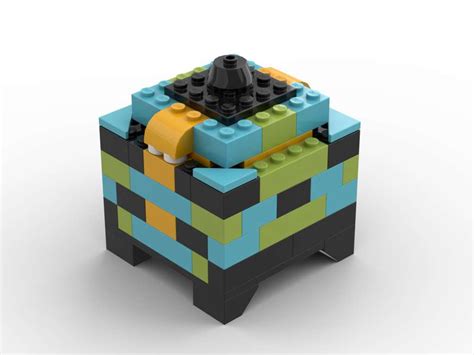 Lego Moc Neon Fun Box By Flerpdederp Rebrickable Build With Lego