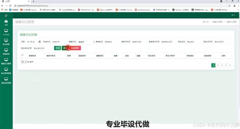 基于ssm的电子病历管理系统jsp管理系统 【源码 论文 ppt 部署视频】 电子批记录管理系统 csdn博客