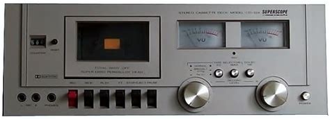 Superscope Cd 314 Cassette Deck Superscope Gallery 2012 05 13 0910