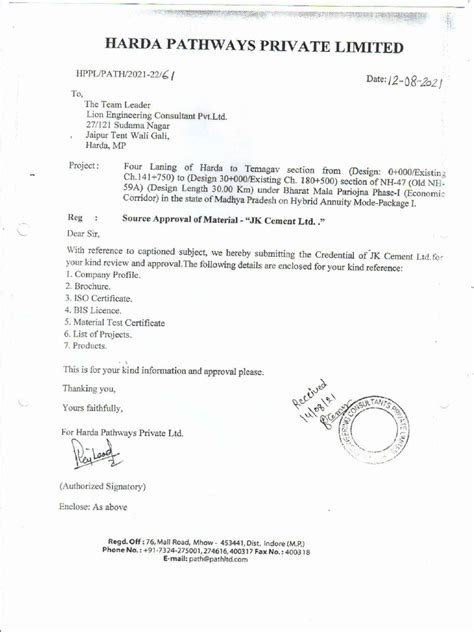 Jk Cement Source Approval Pdf