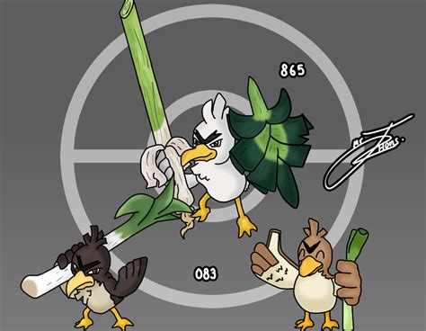 Farfetchd And Galar Line Evolution By Mrjhons900 On Deviantart