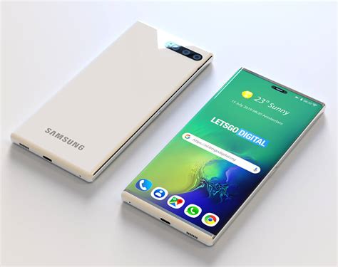 Samsung Patent Reveals Possible Galaxy S11 Smartphone With An