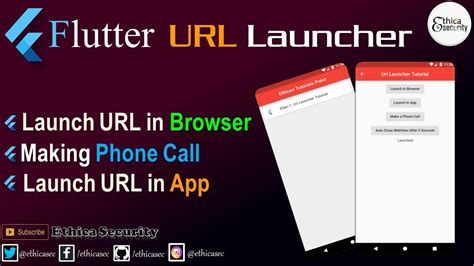 flutter url launcher making phone call launch url in app and