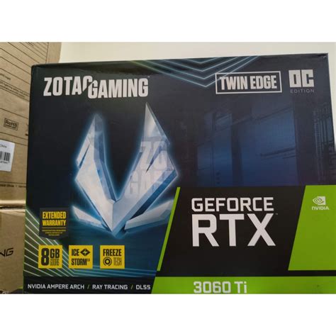 Jual Zotac Twin Edge Oc Rtx 3060 Ti 8gb Ddr6 Nvidia Geforce Gpu 3060ti 8 Gb Shopee Indonesia