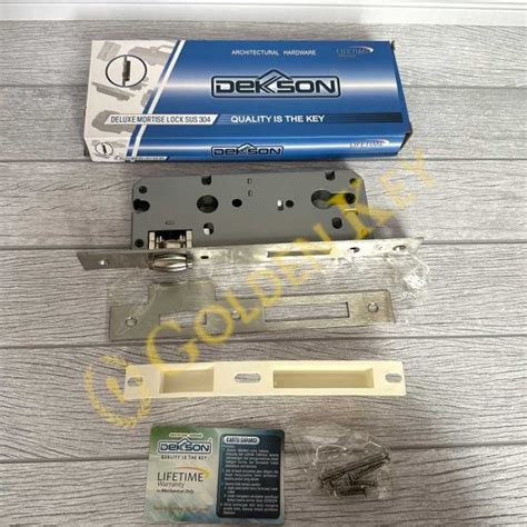 Promo Mortise Lock Dekson Mts Rl Dl 8485 Sss Body Kunci Pintu Kayu Pelor Diskon 23 Di Seller Cv