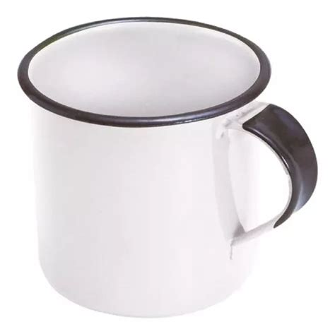Caneca Esmaltada 180 Ml Cor Branco MercadoLivre