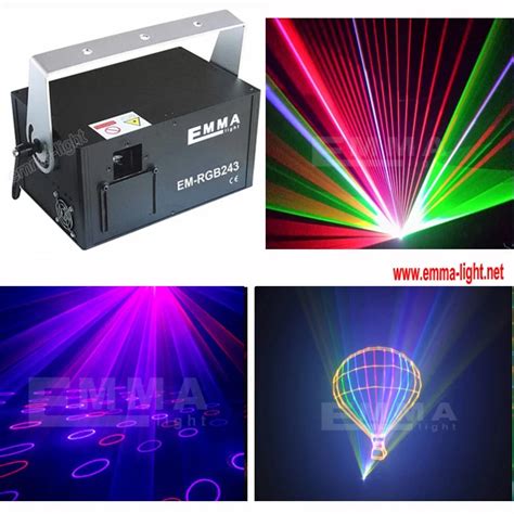 Portable RGB LED Music Voice Activated Laser Stage Lighting Adjustment Party Wedding Club