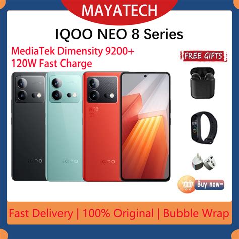 Vivo Iqoo Neo 8 Iqoo Neo 8 Pro Dimensity 9200 Chipset 120w 678 Inch