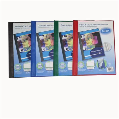 Bantex Quotation Folder Create A Cover