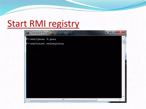 Remote Method Invocatiom PPTX Programming Languages Computing
