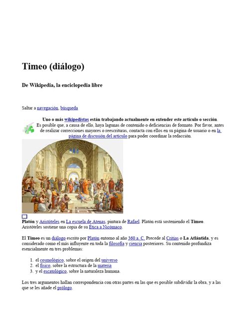 Timeodiálogo Pdf Platón