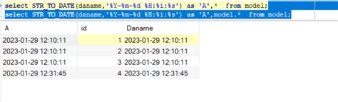 关于mysql中str to date函数 pubilctreat 博客园