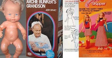 Two Controversial Dolls From The 1970s Joey Stivic And Growing Up Skipper R Nostalgia