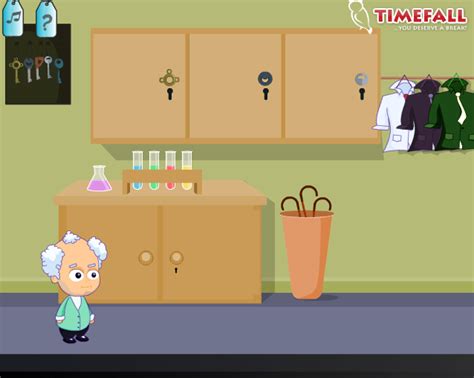 clumsy scientist play online on flash museum 🕹️