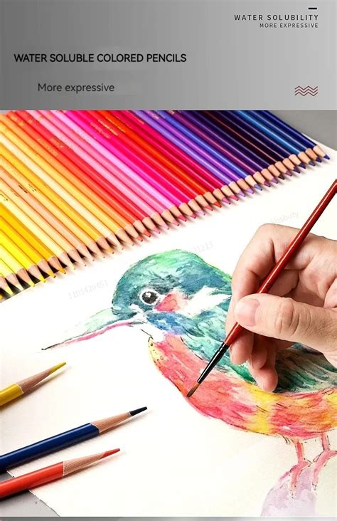 Профессиональные цветные Масляные карандаши 48 72 120 150 цветов свинцовые акварельные