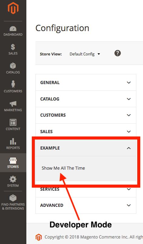 Admin Section is not visible in backend on production mode · Issue ...