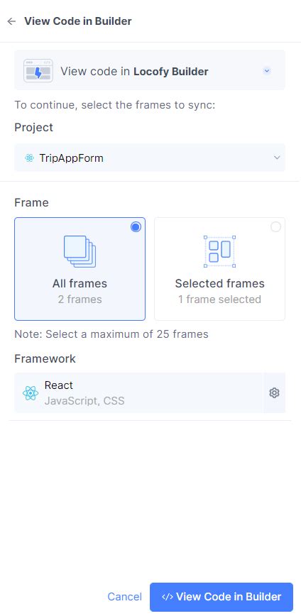 exporting a custom form for your existing repository locofy docs