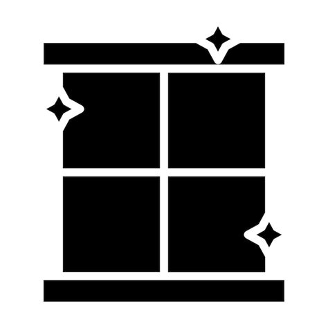 Premium Vector Clean Window Vector Illustration Style