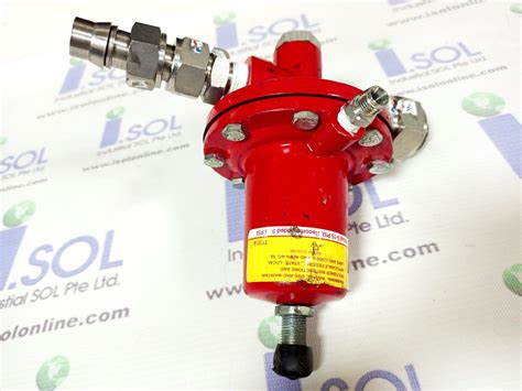 Fisher LP 810L High Pressure Gas Regulator Industrial SOL Pte Ltd