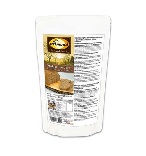 Pfälzer Landbrot low carb glutenfrei paleo keto Eiweißbrot Backmischung mit Walnussmehl Dr