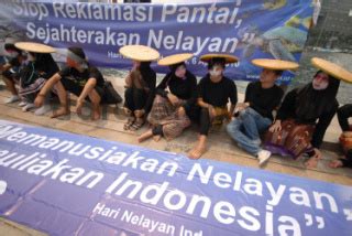 Unjuk Rasa Koalisi Rakyat Untuk Keadilan Perikanan DATATEMPO