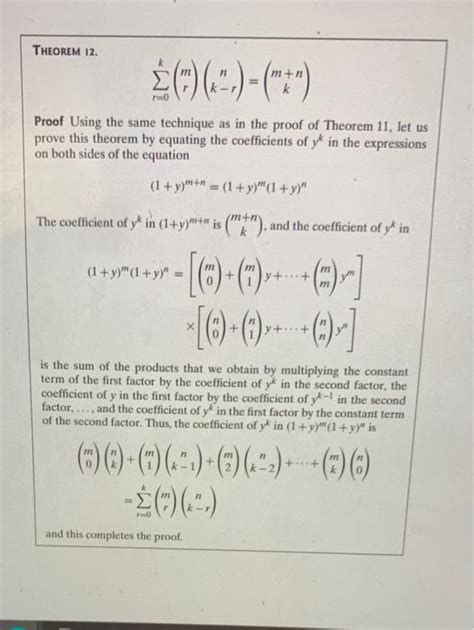 Solved 16 Use Theorem 12 To Show That Σ0 21 Theorem