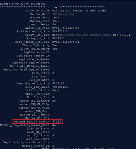 Mysql 复制延迟？请按以下步骤排查 腾讯云开发者社区 腾讯云