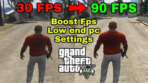 How To Run Gta 5 Smoothly On Low End Pc And Laptop Lag Fix Fps Boost