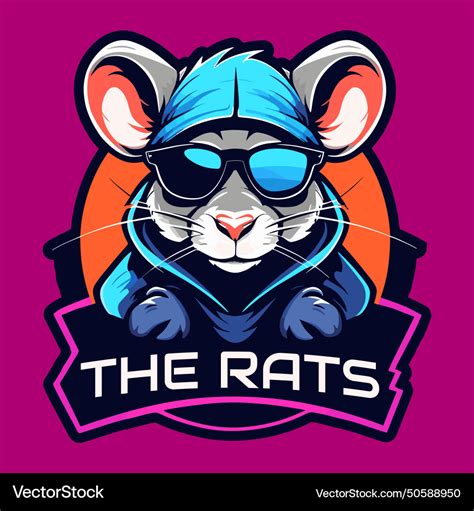 Rat Mascot Design Royalty Free Vector Image Vectorstock