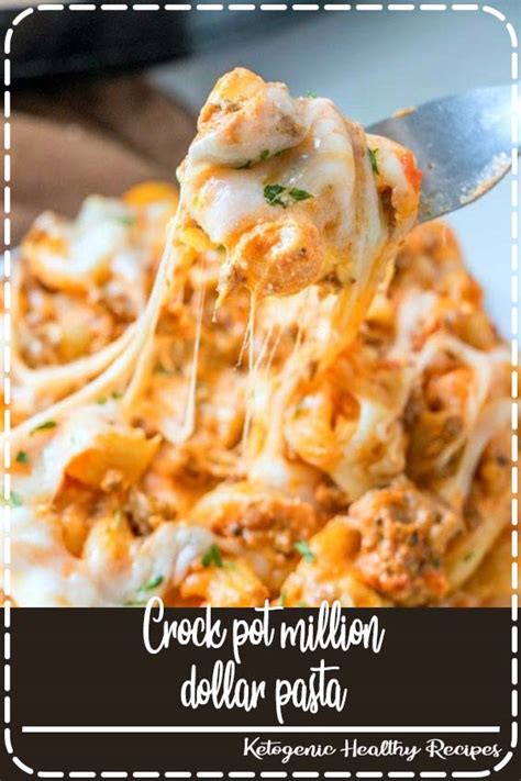 Crock Pot Million Dollar Pasta Kitchen Teresa