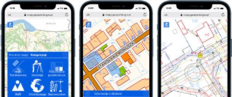 Nowe Kompozycje Mapowe W Mobilnej Wersji Geoportalu G Wny Urz D