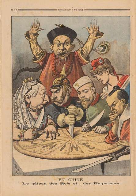 Cartoon Treaty Of Paris 1898