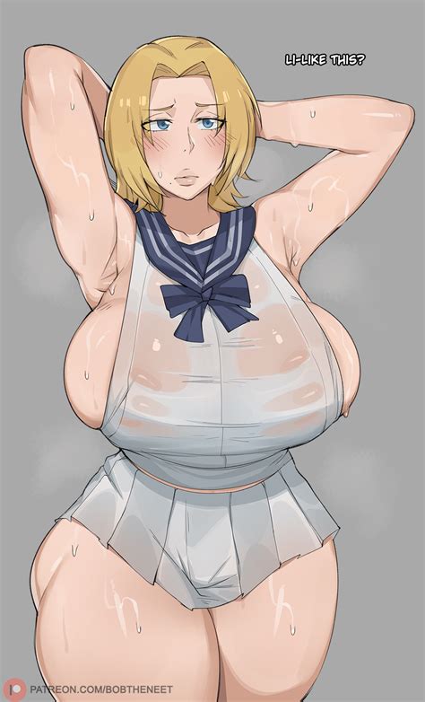 Rule 34 1girls Armpits Arms Behind Head Arms Up Bleach Blonde Hair