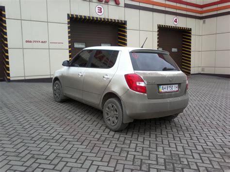Наклейка Nürburgring — Skoda Fabia Mk2, 1,4 л, 2013 года | просто так ...