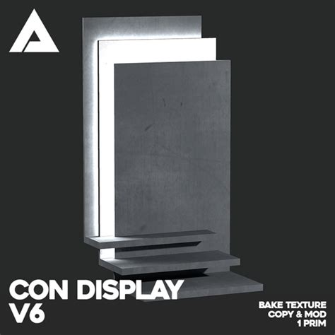 Second Life Marketplace Alpha Con Display V6
