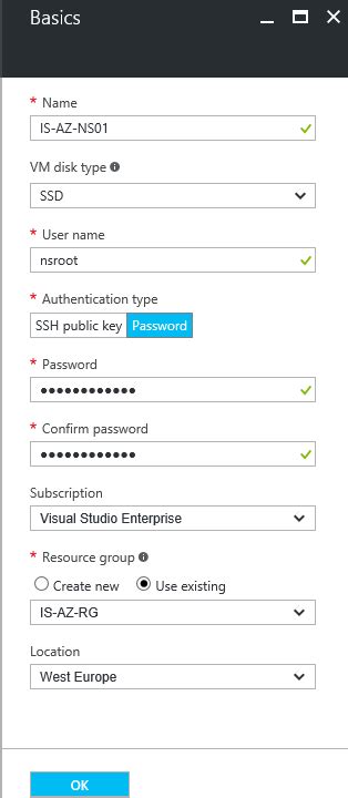 Setup And Configure A Netscaler 111 Vpx In Microsoft Azure Including