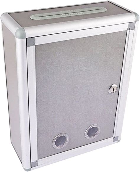 Mailbox With Key Lock Locking Wall Mounted Mailbox Waterproof Outside