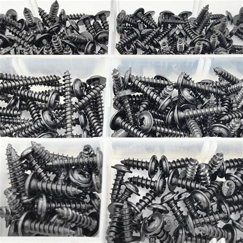 340pcs Box M2 M4 Pan Head Tapping Screw Cross Head Grandado