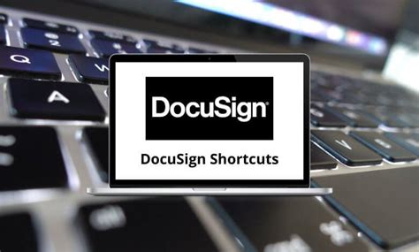 15 Docusign Keyboard Shortcuts Docusign Shortcuts Pdf