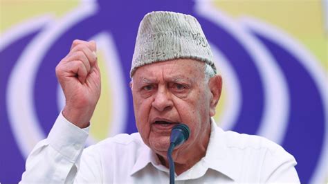 Where Is He Missing Farooq Abdullah Rejects Congresss Gayab Jibe
