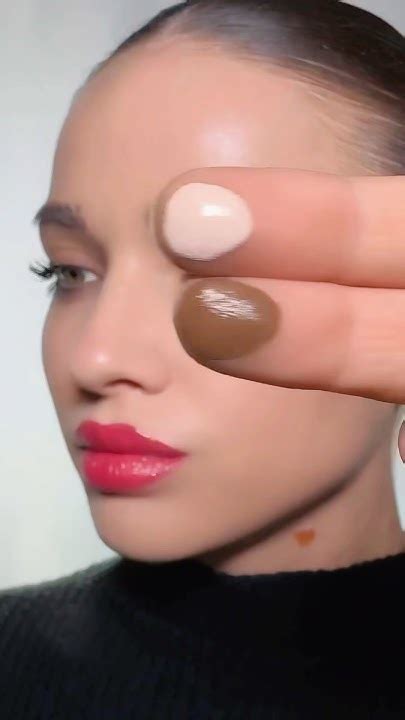 Viral Makeup Hack Makeuphacks Makeuplook Shorts Blush Concealer Contourhack