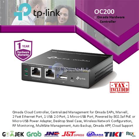 TP-Link OC200 – Omada Hardware Controller – PT Kundalini Sakti Sejati