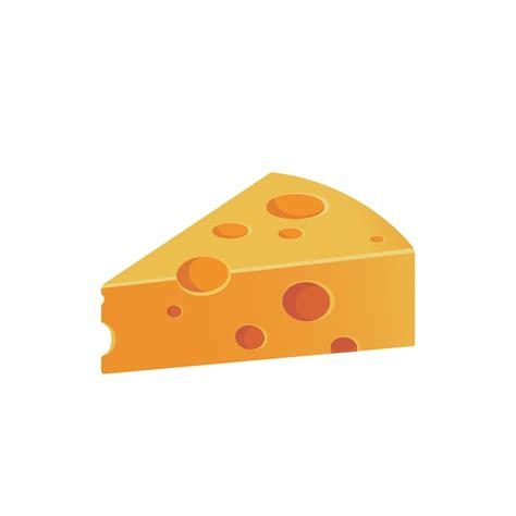 Premium Vector Vector Cheese Illustration
