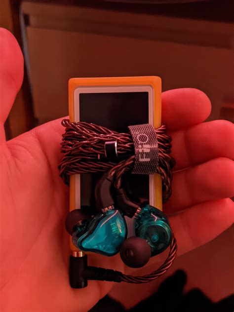 My Portable Setup Ipod Nano 8th Gen With A Pair Of Fiio Fd1s R Headphones
